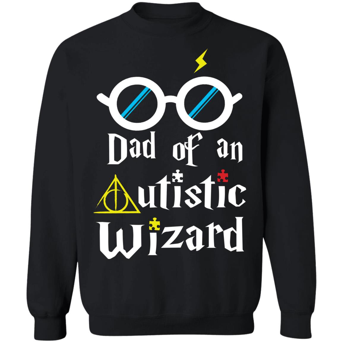 Harry Potter Dad of autistic wizard shirt - Rockatee
