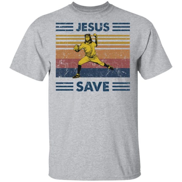 Jesus saves baseball shirt - Rockatee