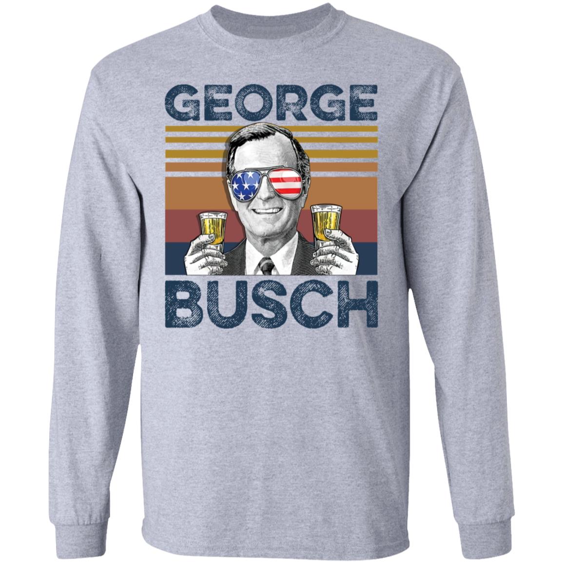 George Busch vintage 4th of July Independence shirt - Rockatee