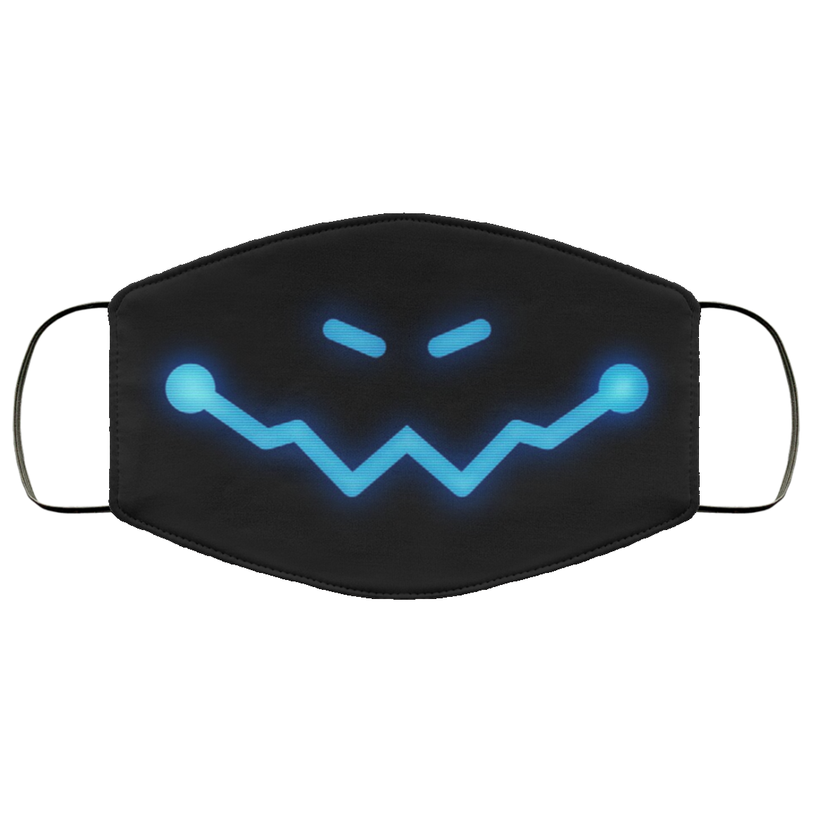 Blue robot face mask Reusable, Washable - Rockatee