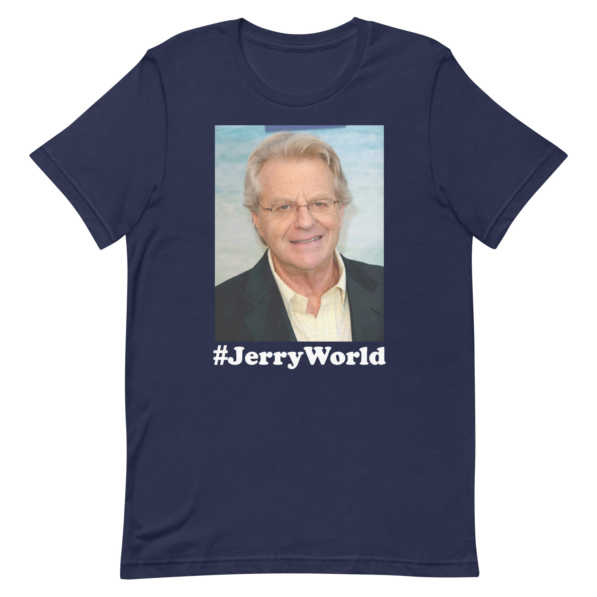 Jerry Springer Jerry World T-Shirt - Rockatee
